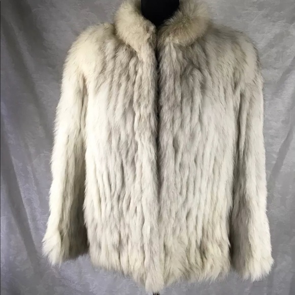 Saga Furs | Jackets & Coats | Womens Vintage Saga Fox Silver Fox Fur Coat Sz L | Poshmark